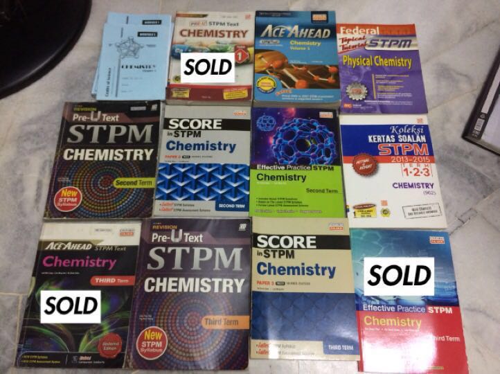 STPM Books Chemistry, Hobbies & Toys, Books & Magazines, Textbooks on ...