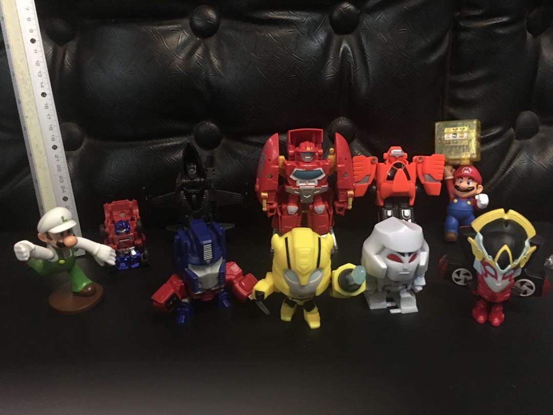 Transformers, mario and others, Hobbies & Toys, Toys & Games on Carousell