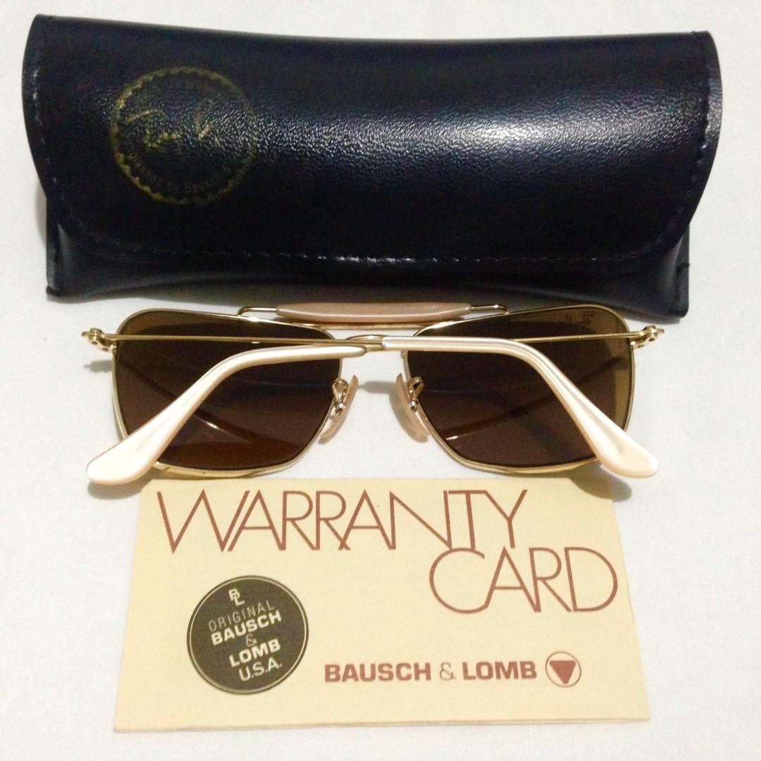 Vintage 80s BL Rayban Caravan Outdoorsman Eyewear, Men's Fashion ...