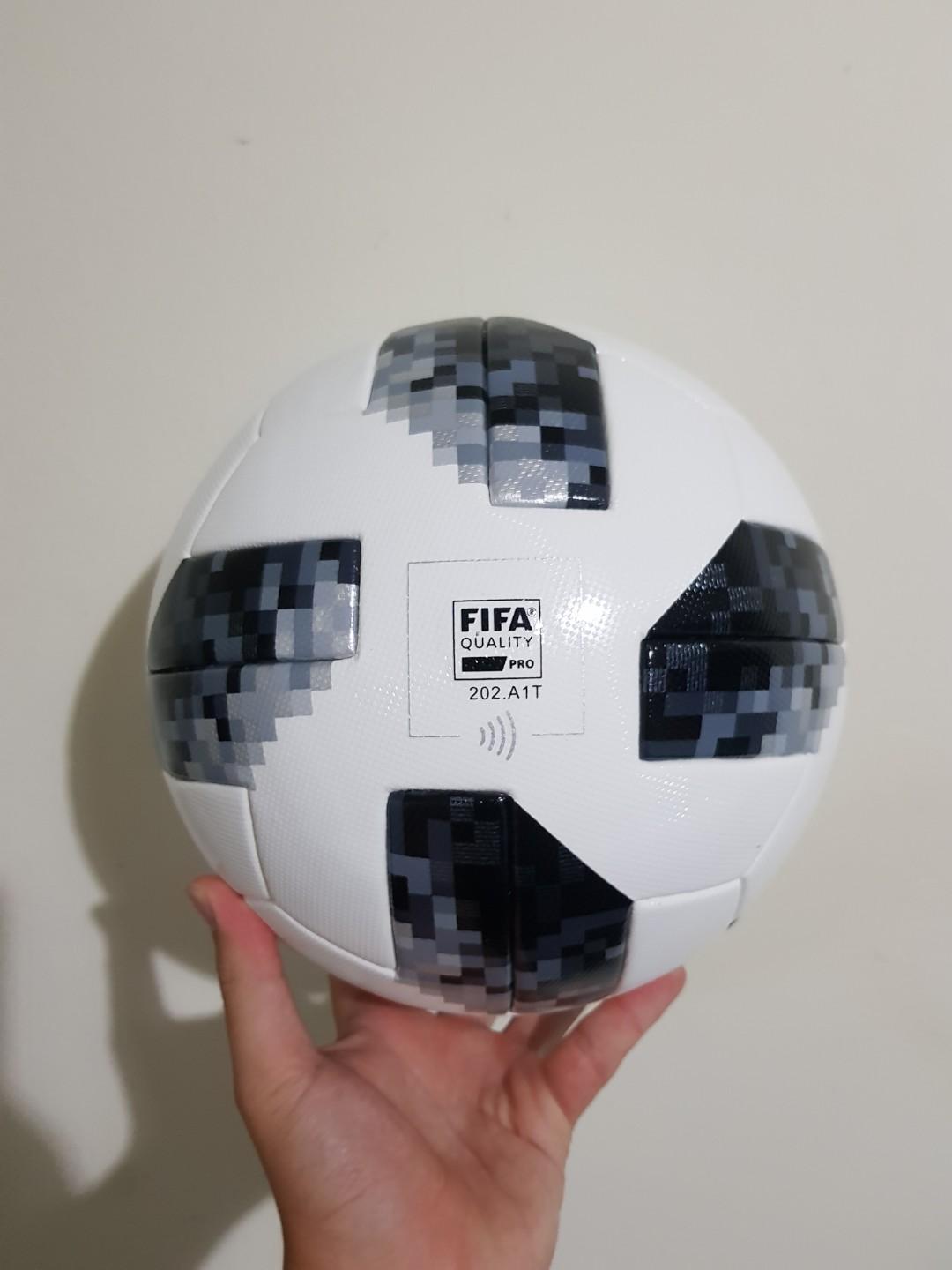 Adidas Telstar 18 FIFA World Cup Official Match Ball, Sports Equipment ...