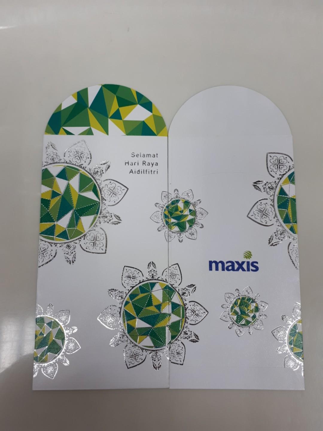 Angpao packet sampul duit raya Maxis, Hobbies & Toys, Collectibles ...