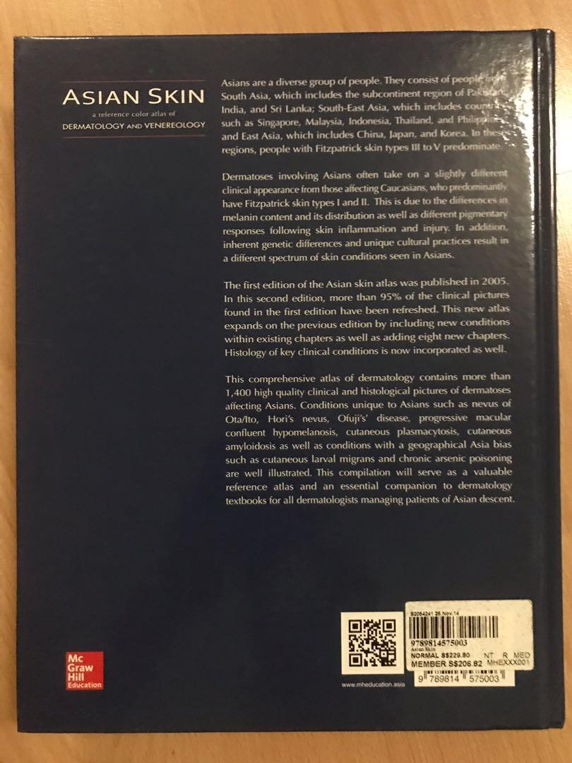 Asian Skin: A Reference Color Atlas of Dermatology & Venereology, 2nd ...