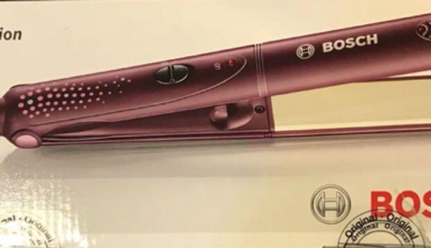 BNIB Bosch Hair Straightener, Beauty & Personal Care, Hair on Carousell
