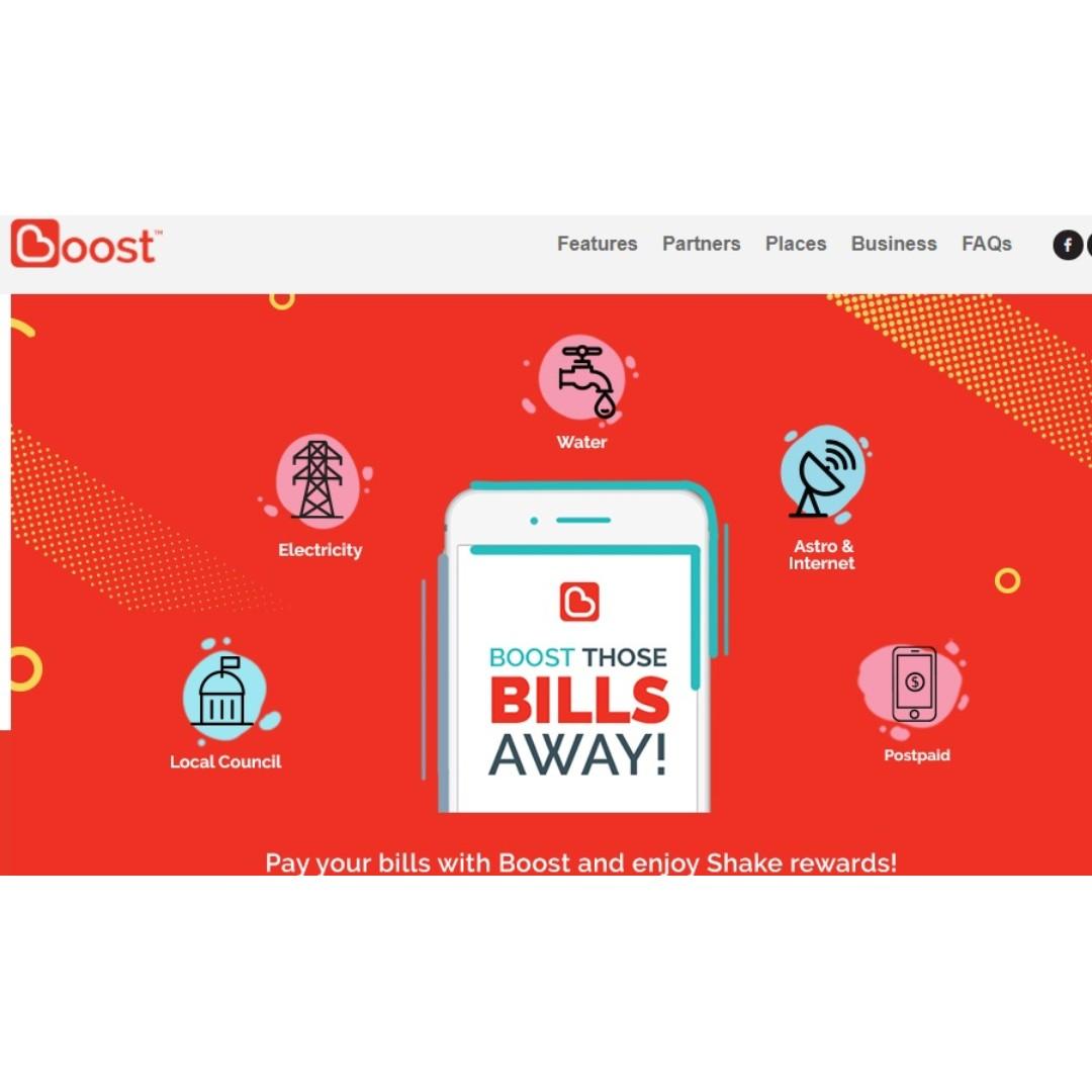 Boost - Cash Rebate, Tickets & Vouchers, Store Credits on Carousell