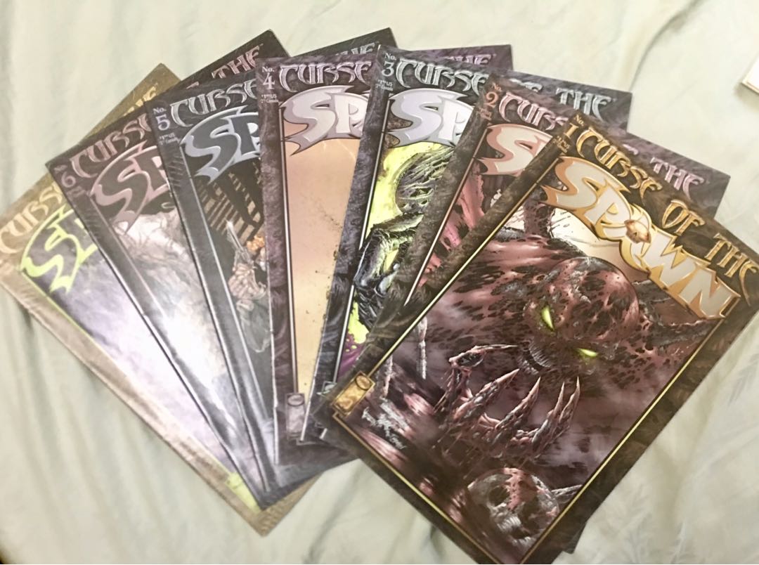CURSE OF THE SPAWN Image, Hobbies & Toys, Books & Magazines, Comics & Manga on Carousell