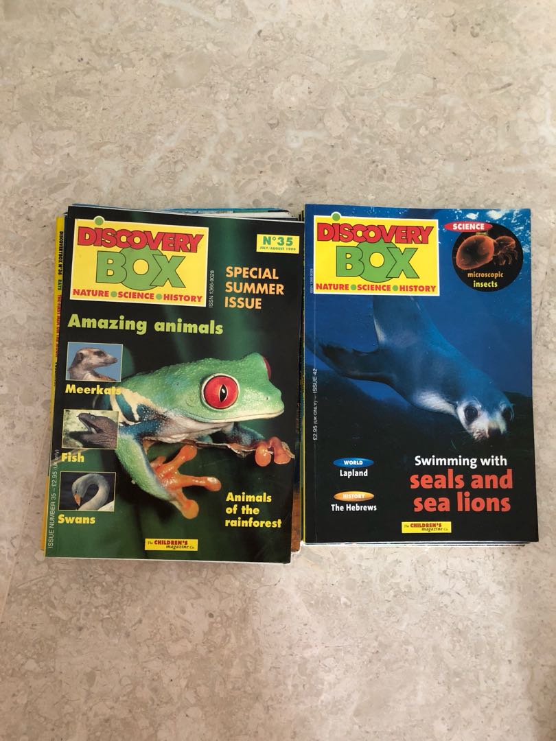 Discovery Box Issues 35-46, Hobbies & Toys, Books & Magazines ...