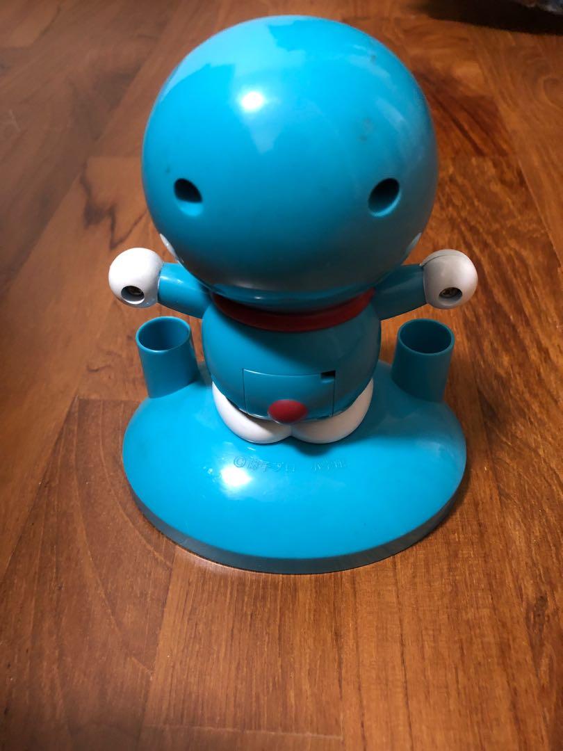 Doraemon Tabletop Clock and Pen Holder, Hobbies & Toys, Stationery ...