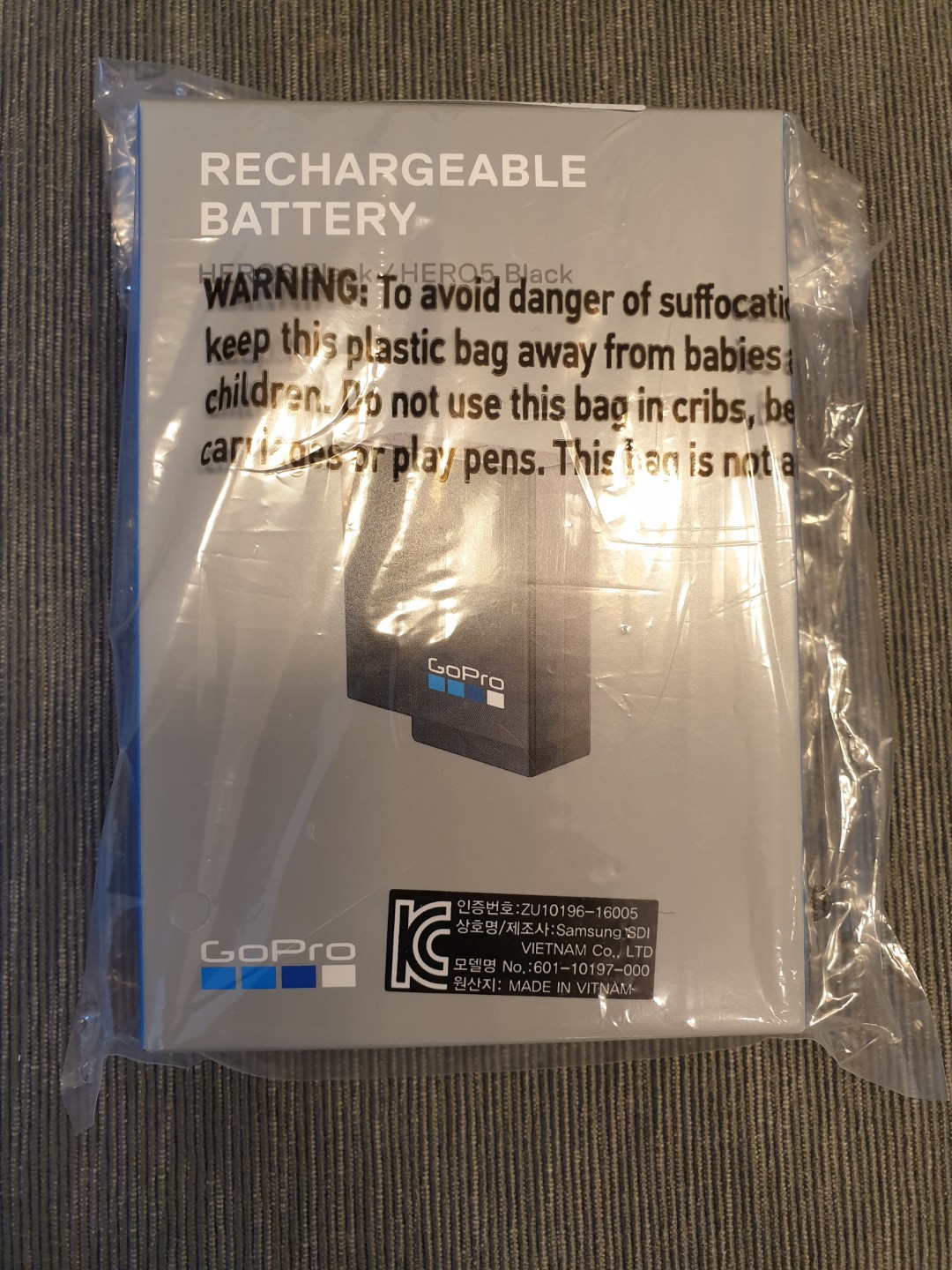 GoPro battery (Hero 5/6/7 Black), Photography, Video Equipment on Carousell