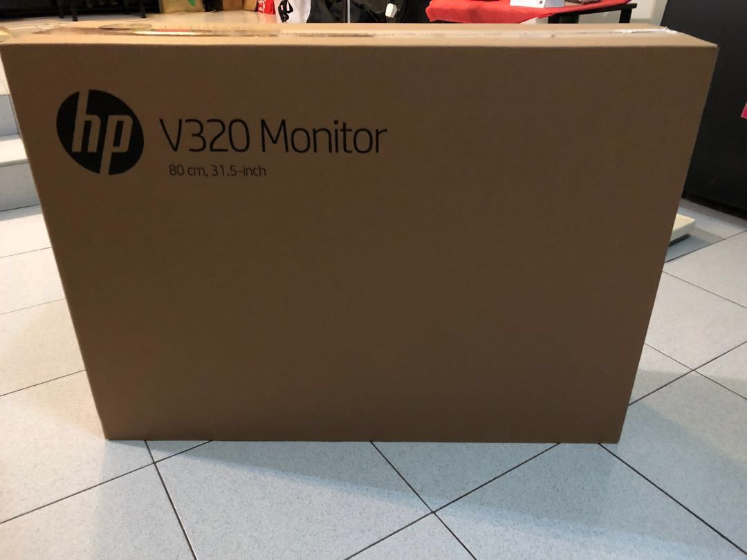 HP V320 31.5-inch monitor BNIB, Computers & Tech, Parts & Accessories ...