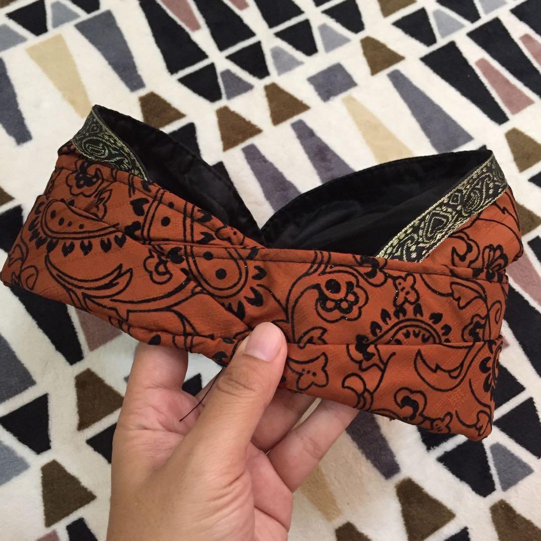 Indonesia Head Wrap / Tengkolok / Tanjak, Men's Fashion, Watches ...