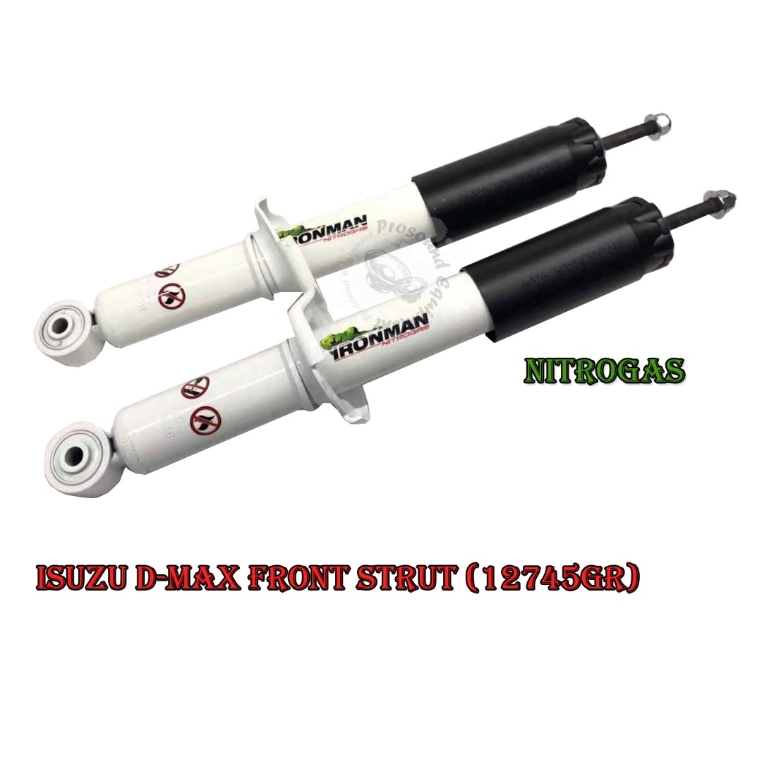 IRONMAN 4X4 NITROGAS FRONT STRUT & REAR SHOCK ABSORBER FOR ISUZU D-MAX ...