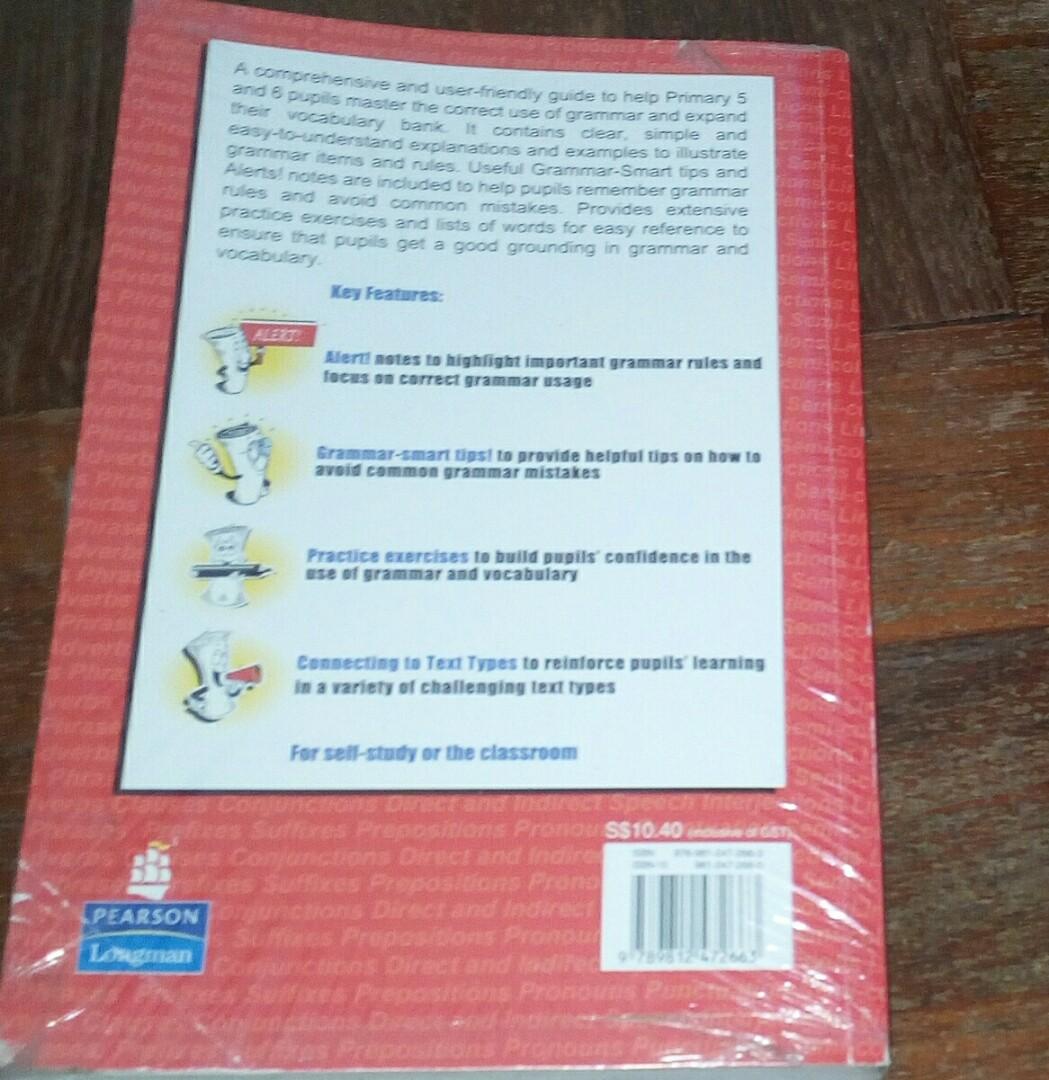 Longman Pearson Mastering English Grammar & Vocabulary for Primary ...