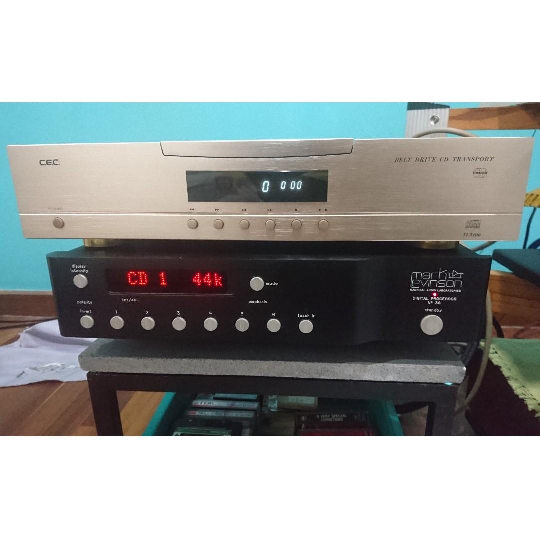 Mark Levinson No.36 DAC + CEC Transport TL5100, Audio, Portable Music ...