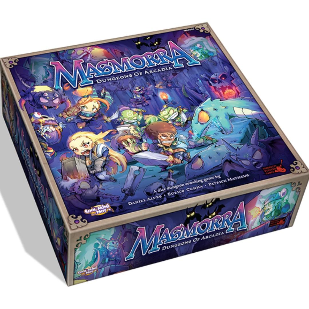 Masmorra Dungeons of Arcadia Kickstarter Dungeon Boardgame, Hobbies ...