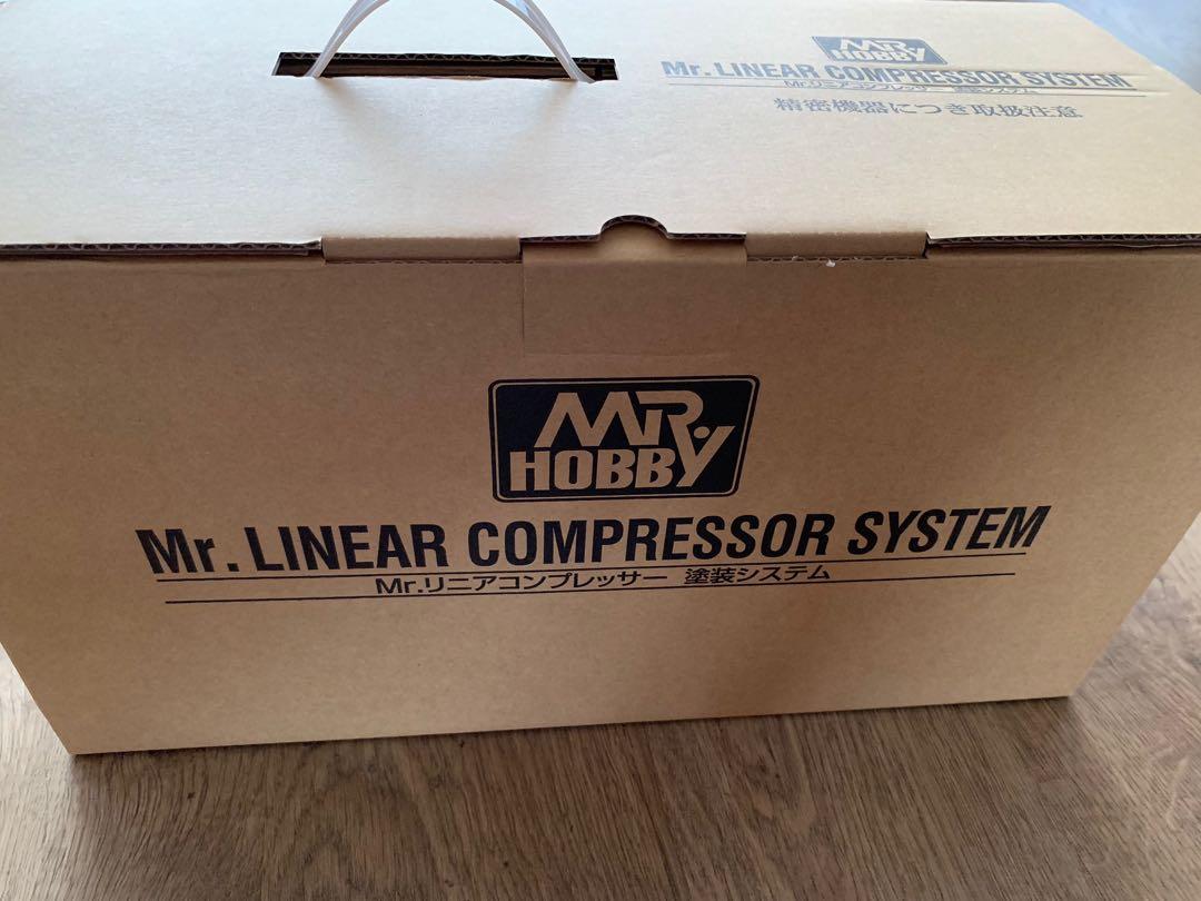MR. LINEAR COMPRESSOR L5 W/AIR BRUSH (PS289 0.3MM), REGULATOR & STAND ...