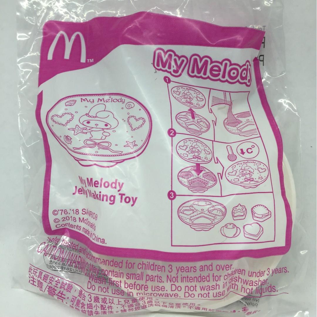 Original McDonald's Toy Collections - My Melody (Jelly Making Toy ...
