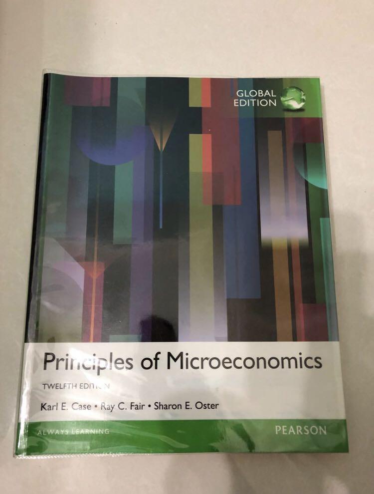 Principle of Microeconomics (12th Edition), Hobbies & Toys, Books ...