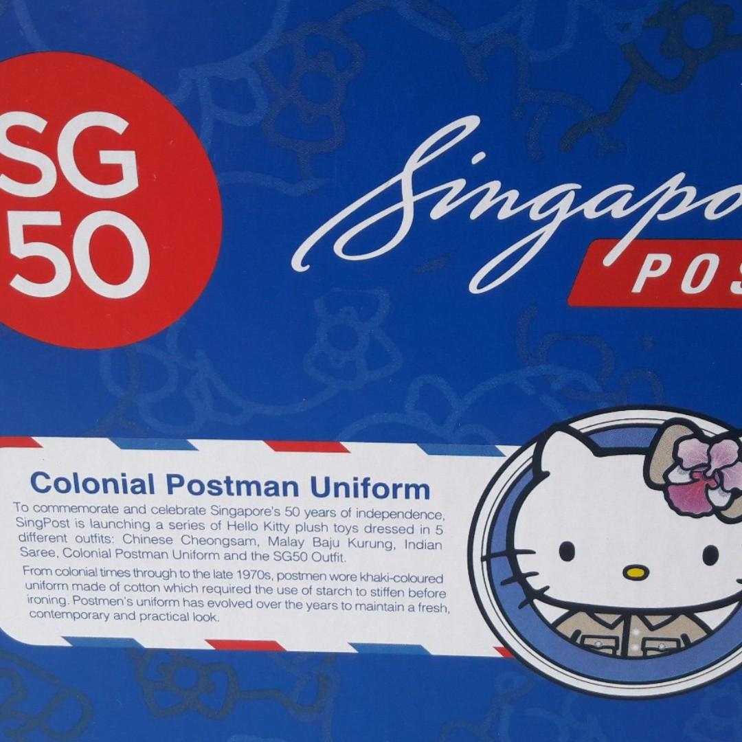 RARE : Hello Kitty Colonial Postman Uniform Stuffed Toy, Hobbies & Toys ...