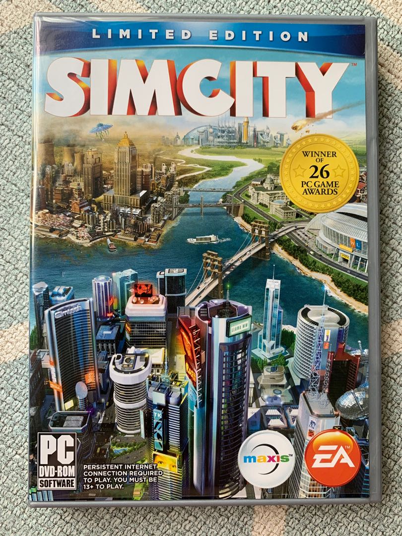 Simcity PC, Video Gaming, Video Games, Xbox on Carousell