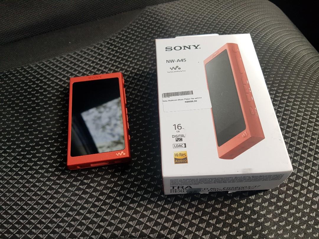 Sony Walkman NW - A45, Audio, Portable Audio Accessories on Carousell