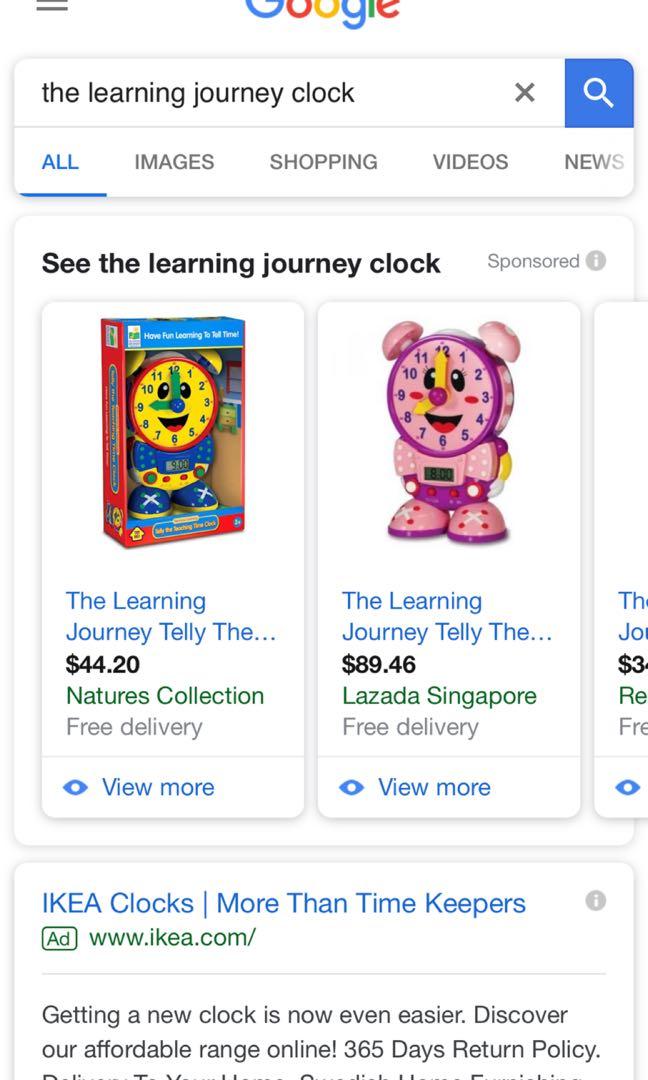 The Learning Journey Telly The Teaching Time Clock – Primary, Hobbies ...