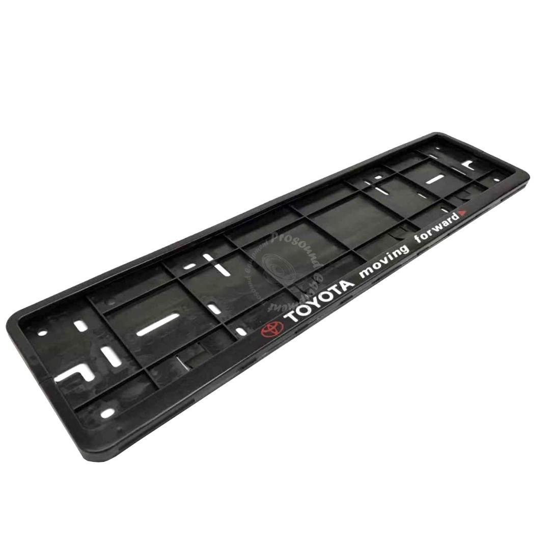 TOYOTA FRONT NUMBER PLATE CASING (BLACK), Auto Accessories on Carousell