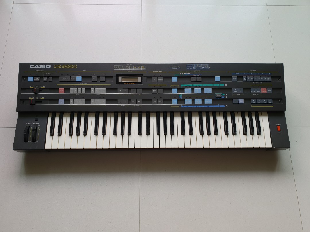 Vintage Casio CZ-5000 Synthesizer, Hobbies & Toys, Music & Media, Musical Instruments on Carousell