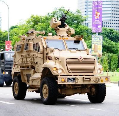 1:35 Singapore Armed Forces SAF Mine-Resistant Ambush Protected vehicle ...