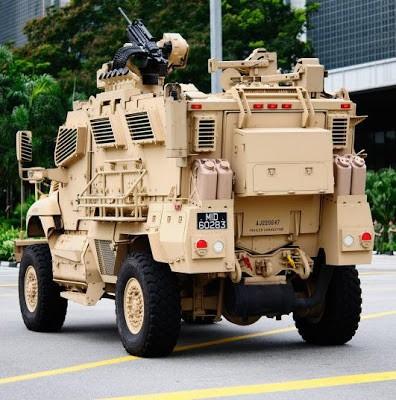 1:35 Singapore Armed Forces SAF Mine-Resistant Ambush Protected vehicle ...