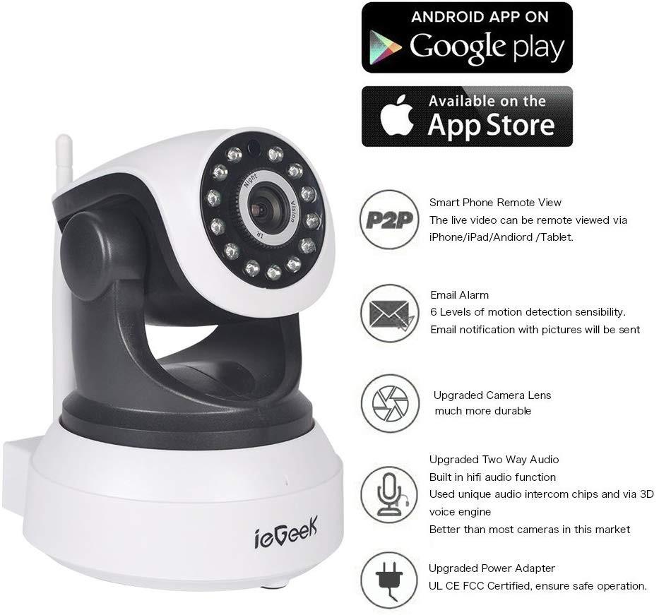 (1492) ieGeek IP Camera, Furniture & Home Living, Security & Locks ...