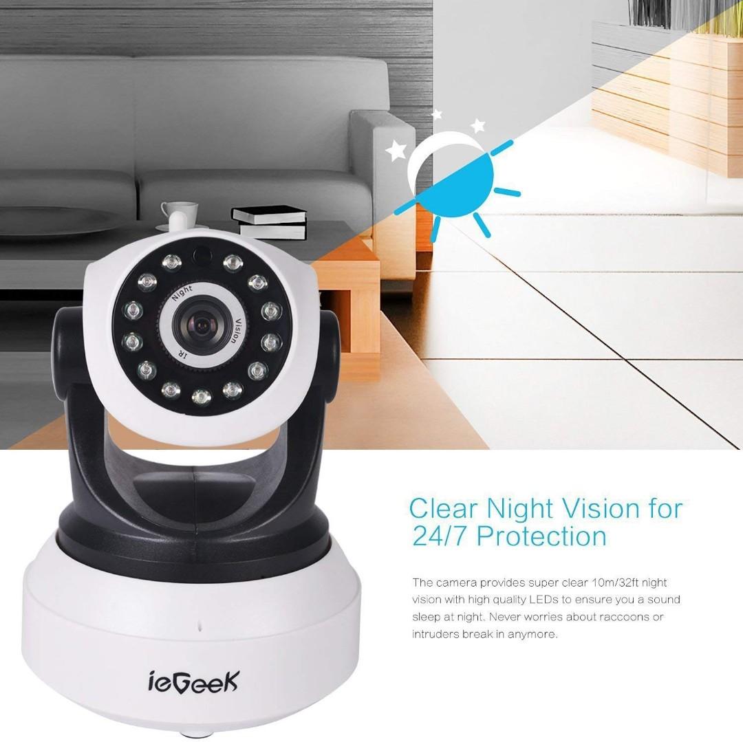 (1492) ieGeek IP Camera, Furniture & Home Living, Security & Locks ...