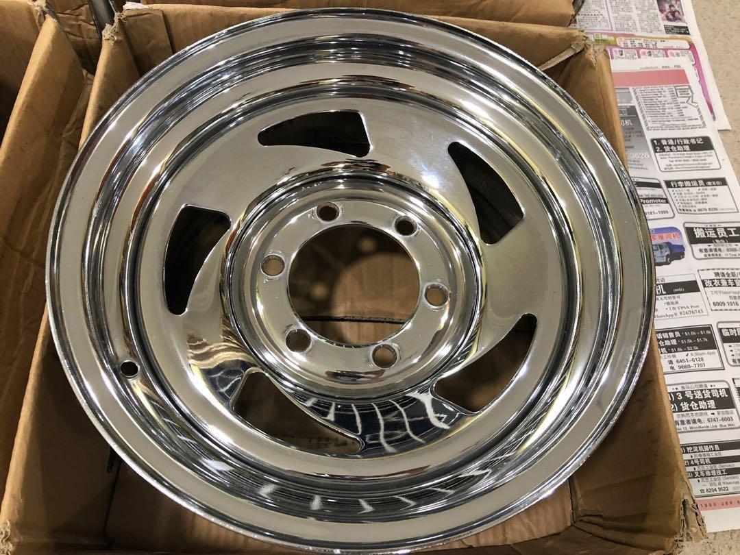 15 inch inches steel chrome rims wheels f Toyota hiace hi roof Nissan ...