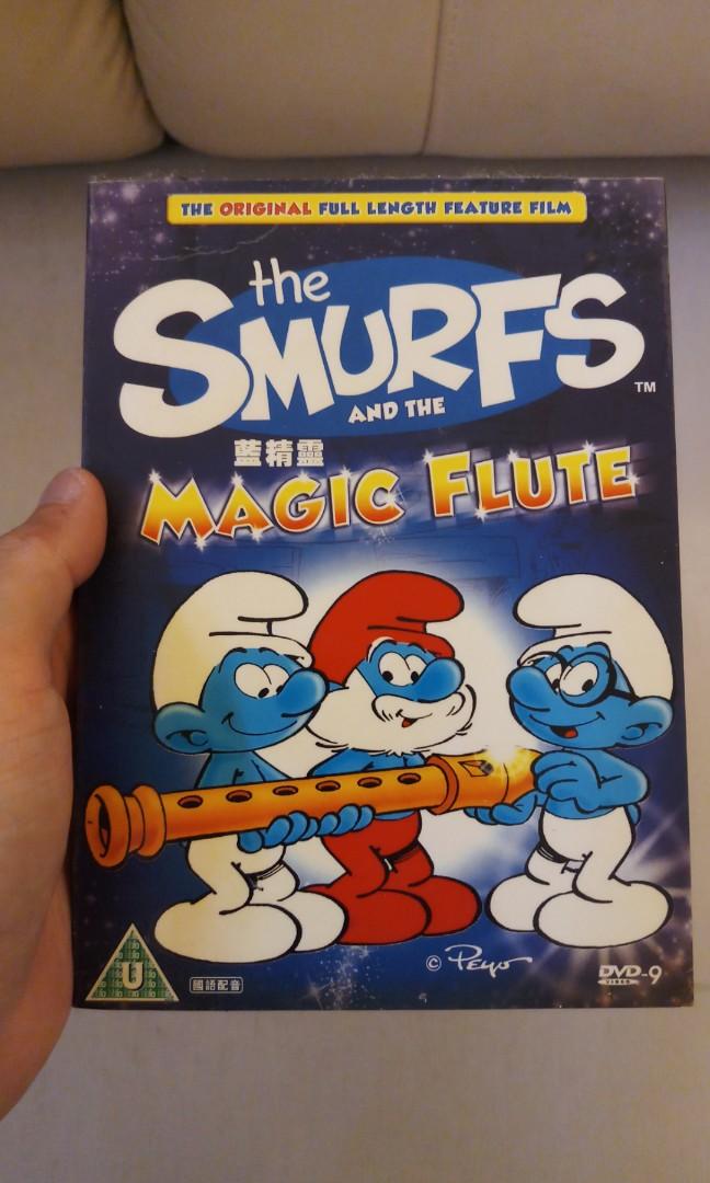 絕版 中古 國內版 藍精靈 電影版 The Smurfs and the Magic Flute DVD 一套, 興趣及遊戲, 收藏品及紀念品, 明星周邊 - Carousell