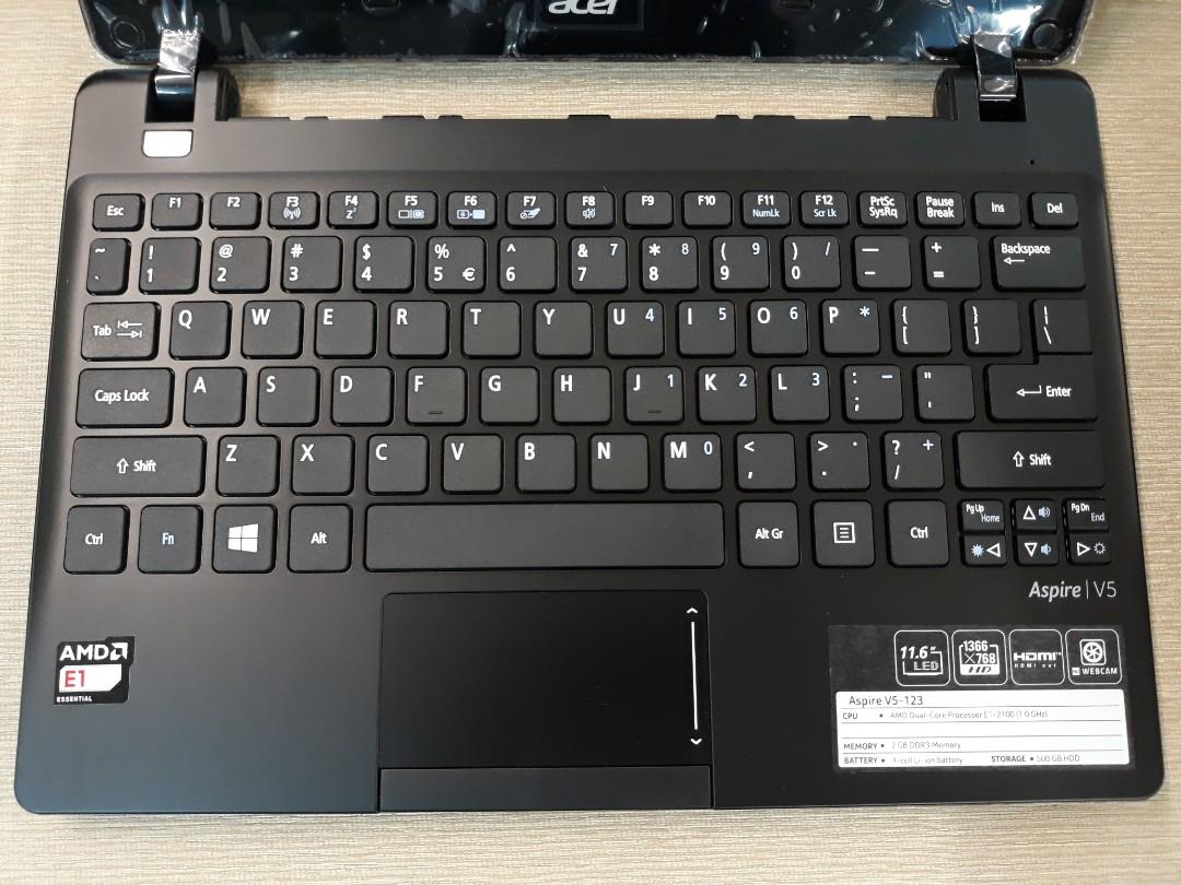 Acer Aspire V5 AMD E1 Dual Core 2GB ram 500GB hdd 11inch Win10 OS ...