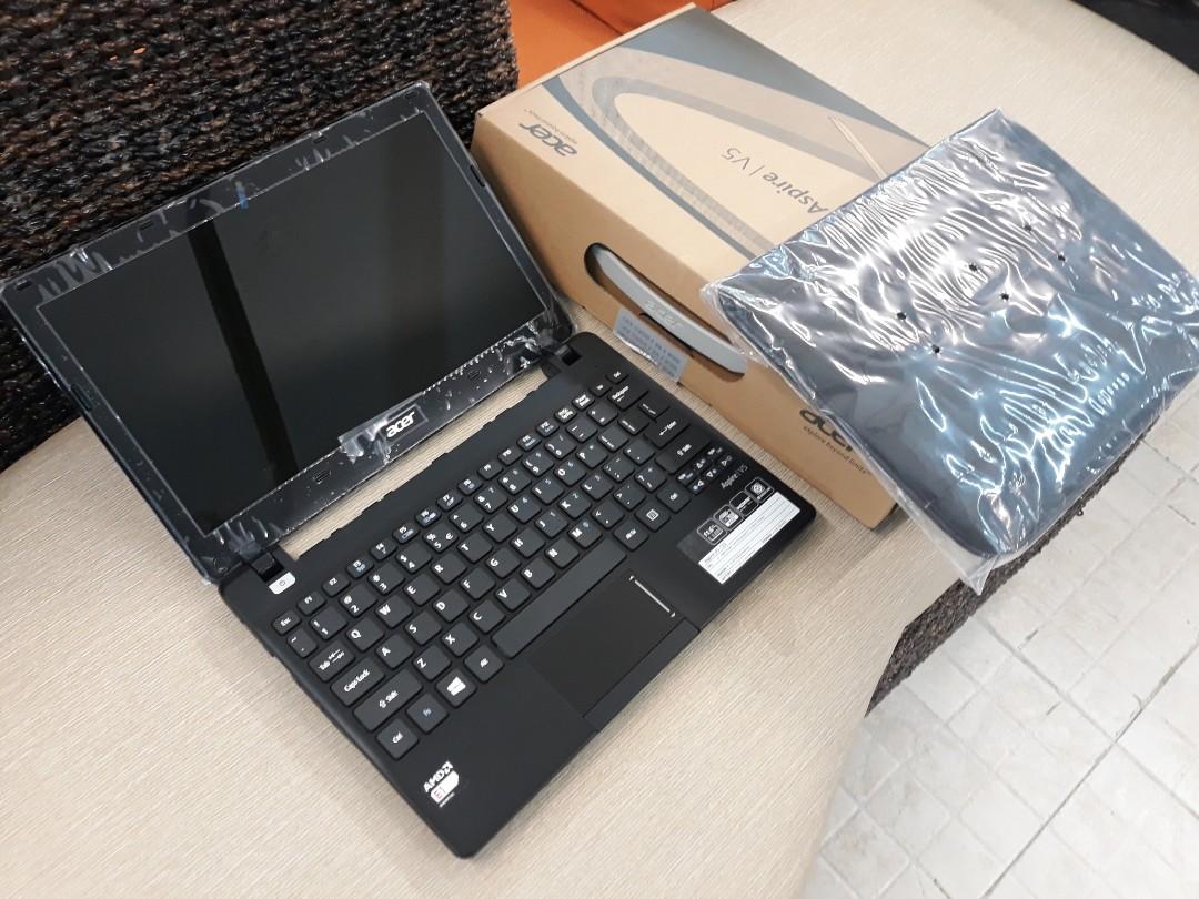 Acer Aspire V5 AMD E1 Dual Core 2GB ram 500GB hdd 11inch Win10 OS ...
