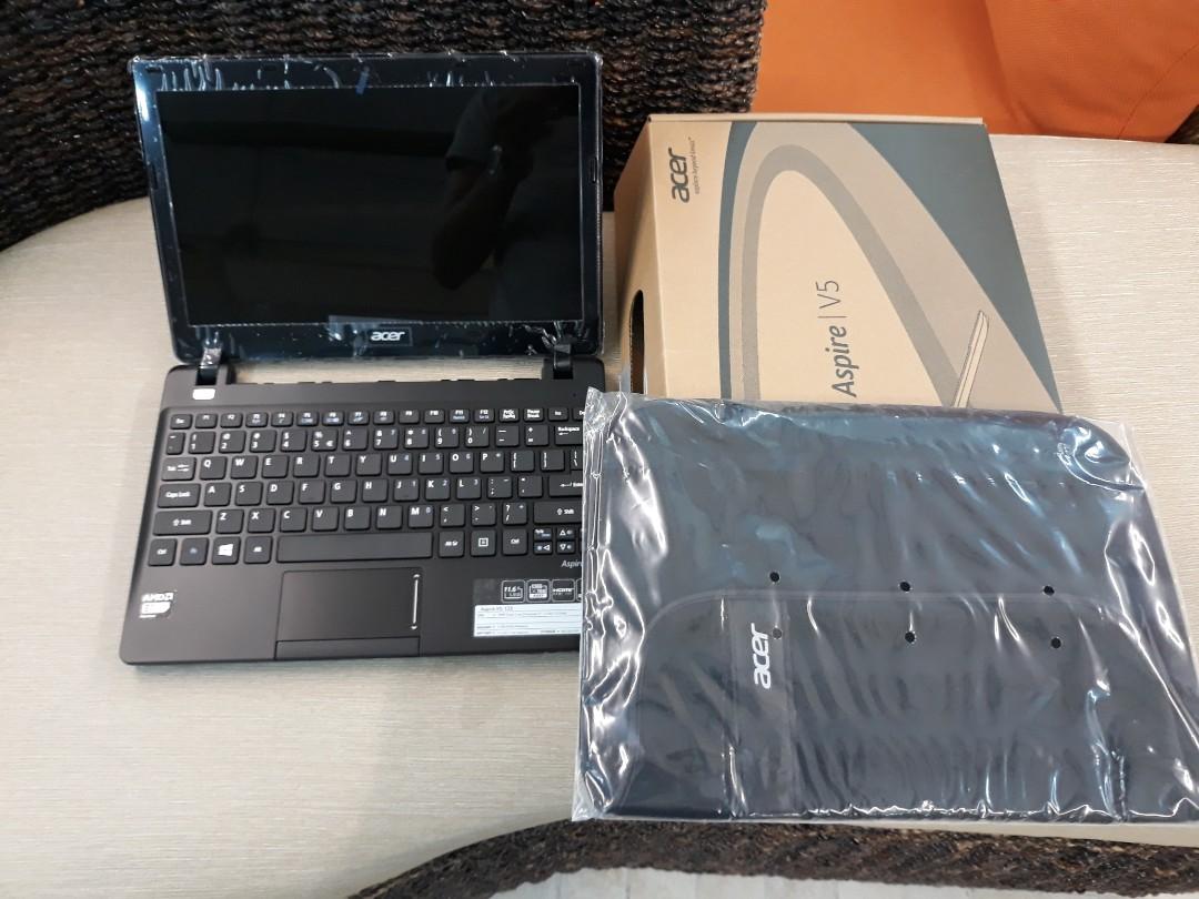 Acer Aspire V5 AMD E1 Dual Core 2GB ram 500GB hdd 11inch Win10 OS ...
