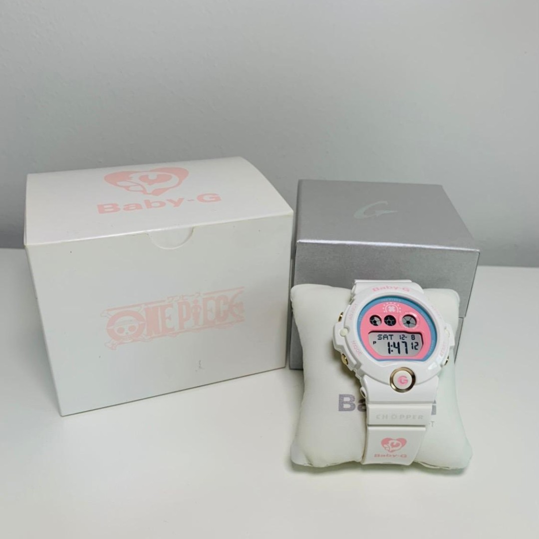 Bandai One Piece Casio G-Shock Baby-G One Piece Tony Tony Chopper Watch ...