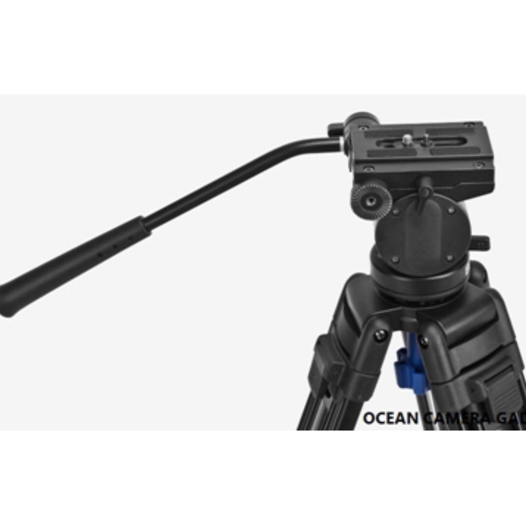 Benro KH26 Studio Video Recording Tripod & Professional Video Fluid ...