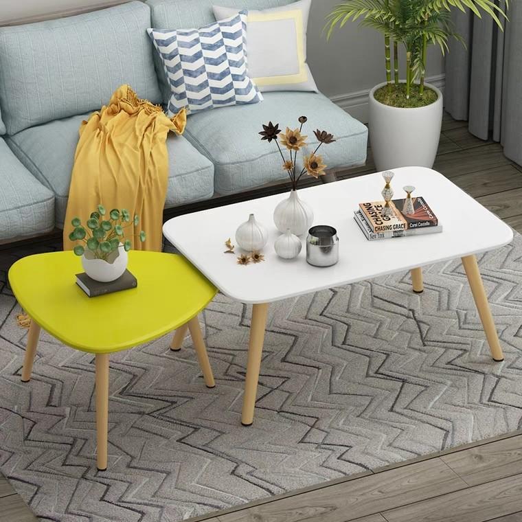 Contemporary Pop Shape Coffee Table Set, Furniture & Home Living ...