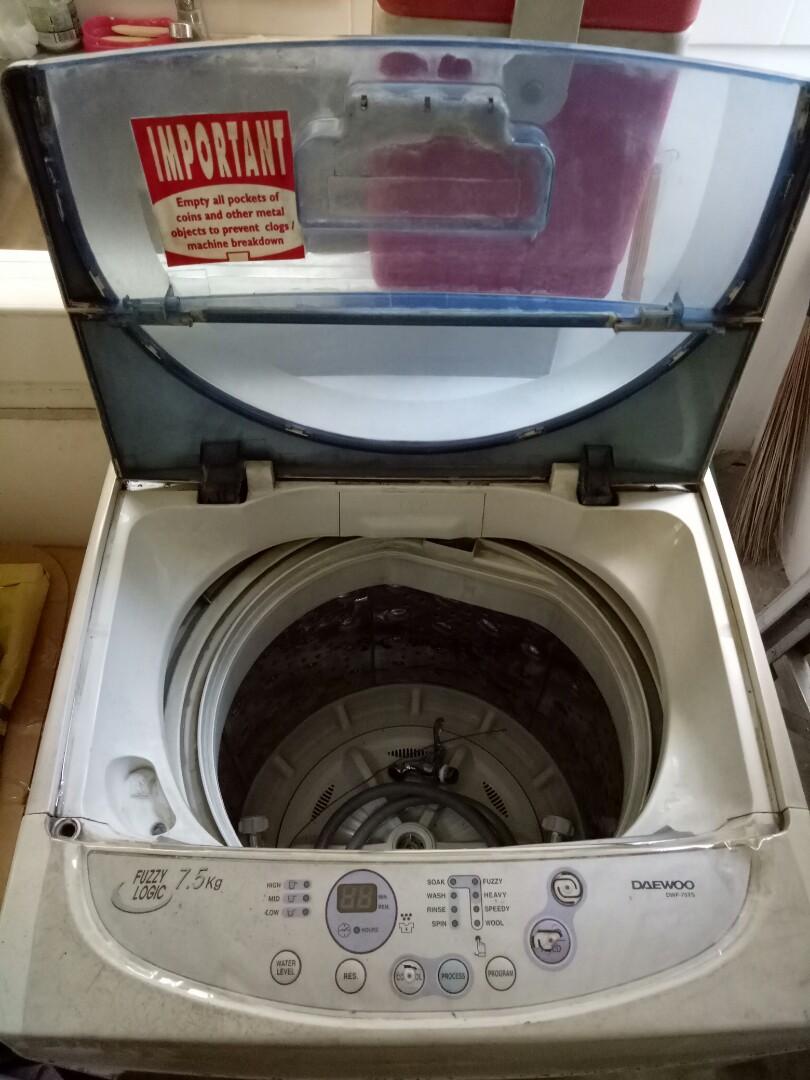 Daewoo Fully Automatic Washing Machine, TV & Home Appliances, Kitchen ...