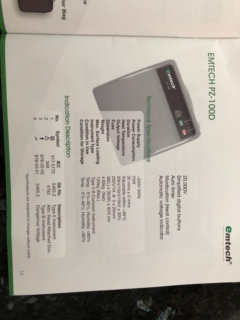 Emtech PZ-100 Wellness Health BioCharger, Mobile Phones & Gadgets ...