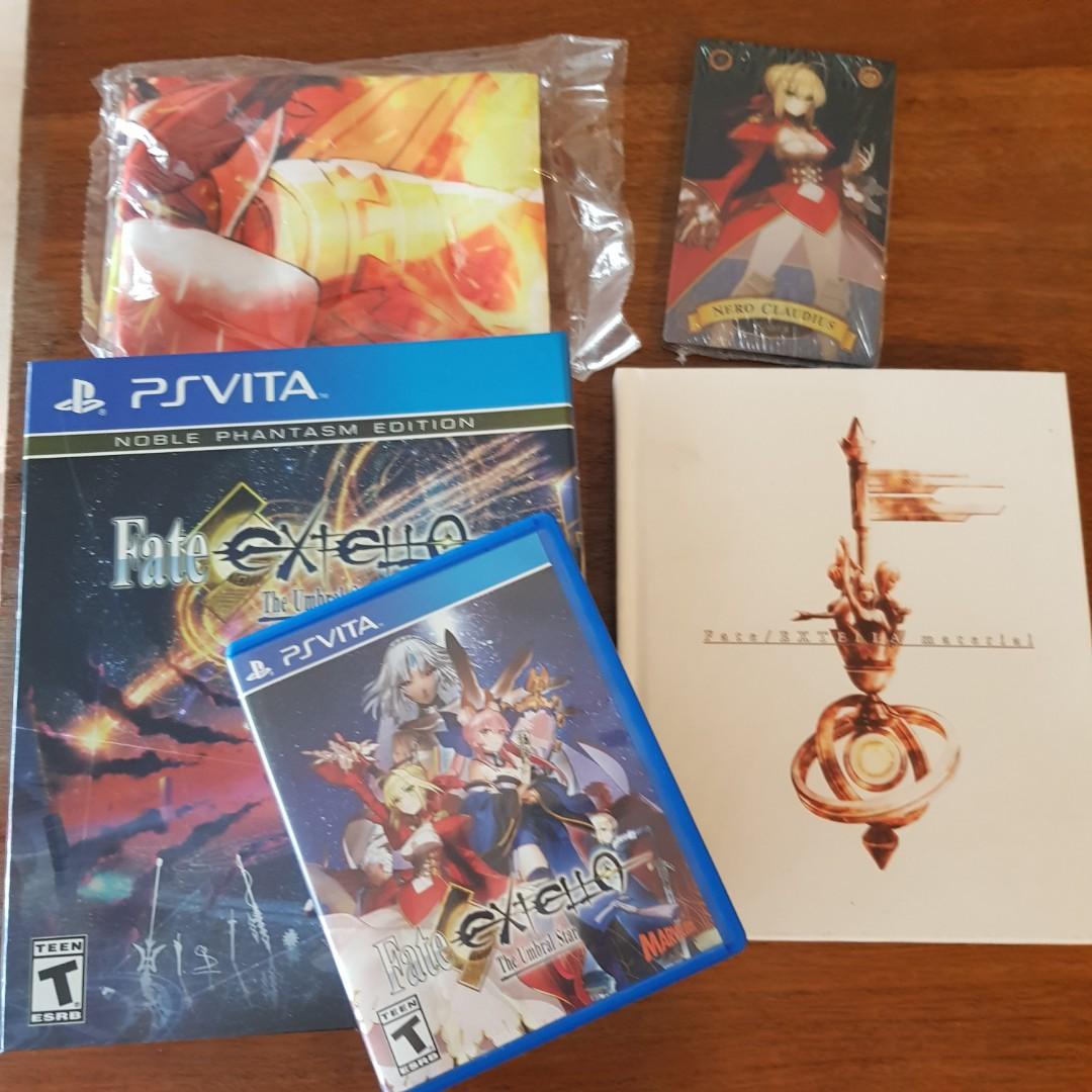 Fate Extella Limited Box Set english for PSVita, Video Gaming, Gaming ...