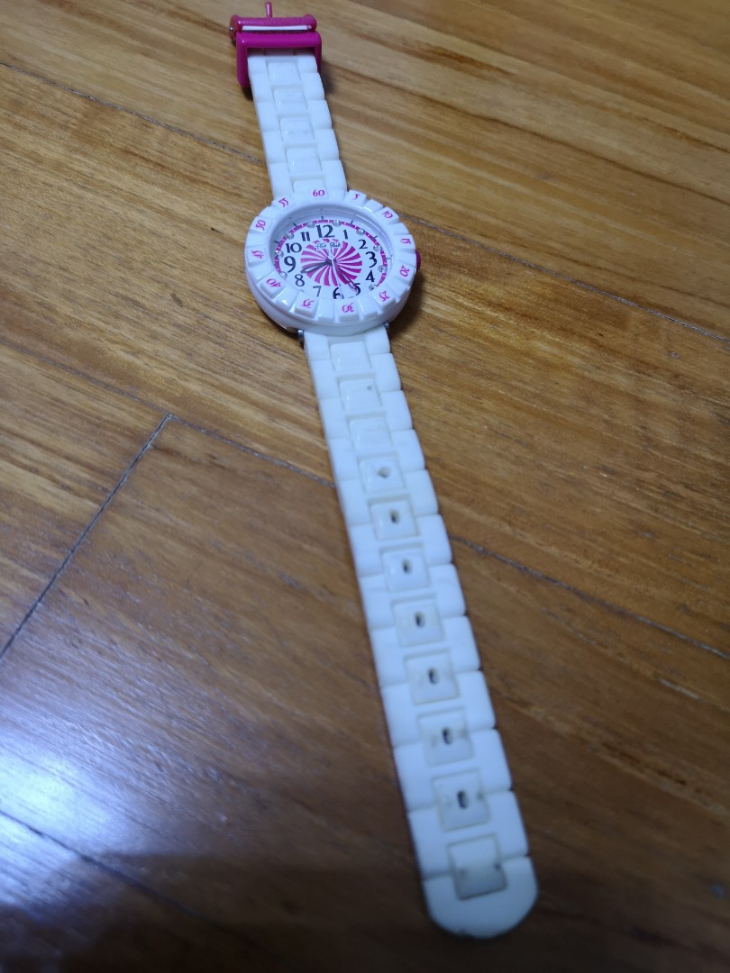 Flick Flack girl watch, Babies & Kids, Babies & Kids Fashion on Carousell