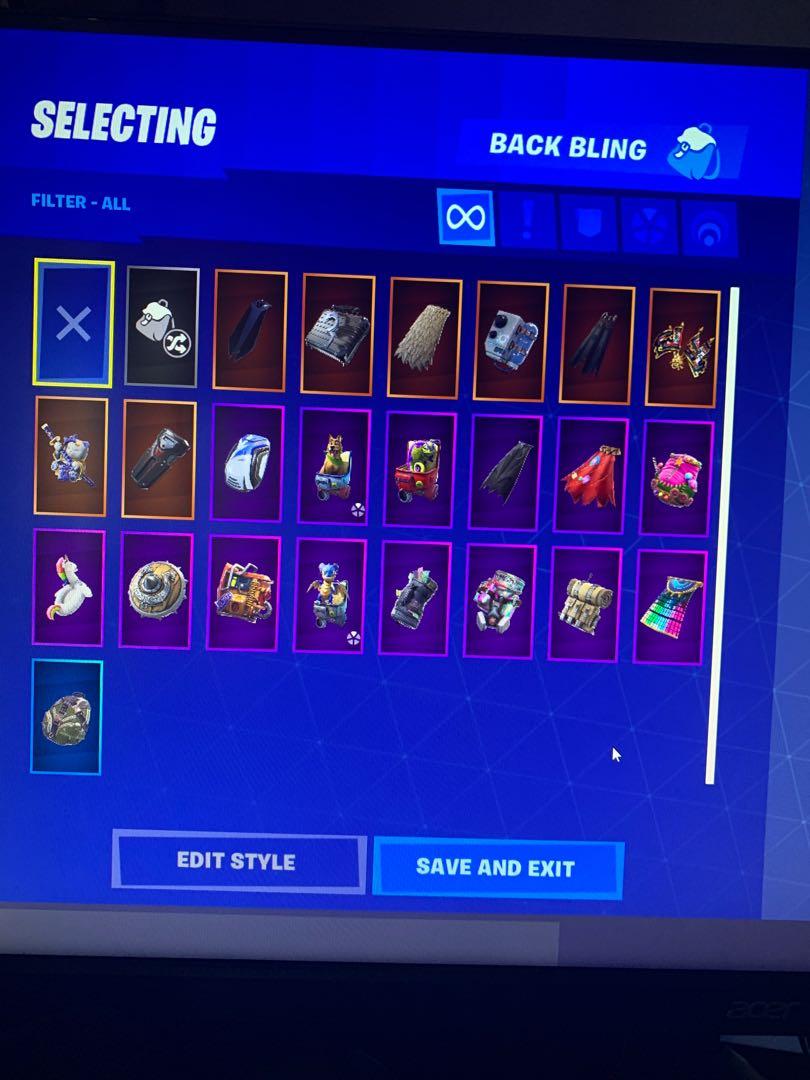 Fortnite acc for sale, Video Gaming, Gaming Accessories, Game Gift ...