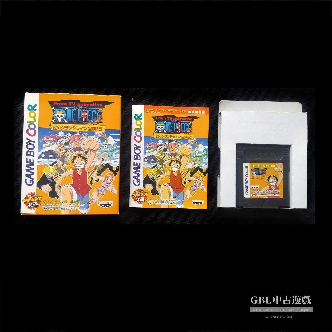 [Gameboy] One Piece / 海賊王 盒裝, 電子遊戲, 遊戲機配件, 遊戲禮物卡及帳戶 - Carousell