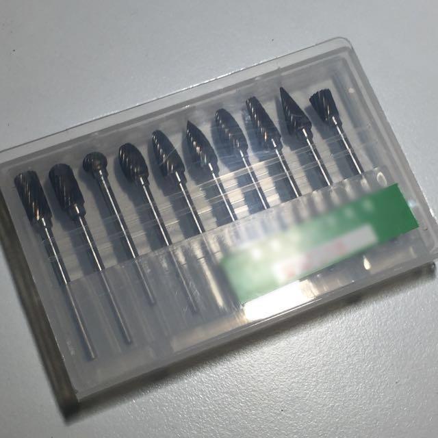 Carbide Rotary File / Cutter Set large (for Dremel), Furniture & Home ...