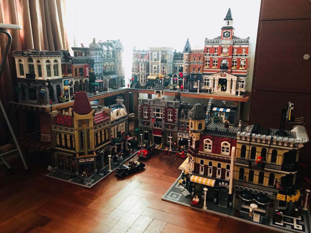 Lepin- complete series 1 set-12 modulars, Hobbies & Toys, Toys & Games ...