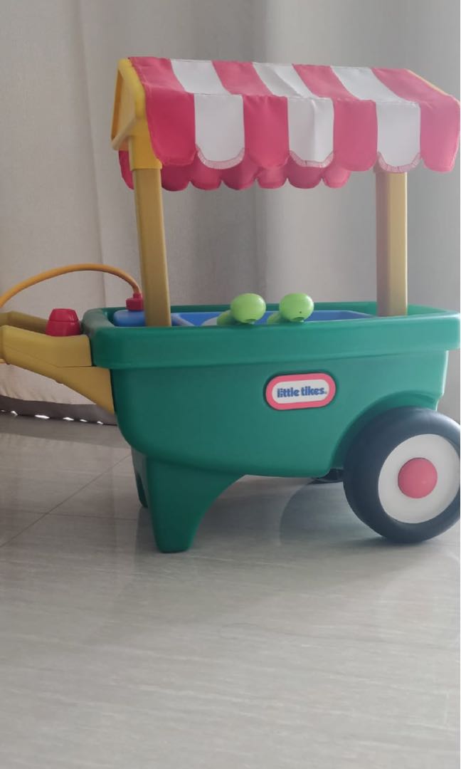 Little Tikes Garden Cart and Wheelbarrow, Babies & Kids, Baby Nursery ...