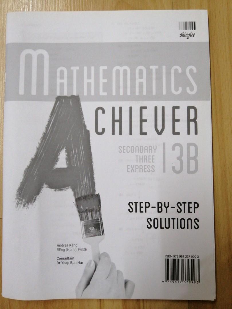 Mathematics Achievers 3B, Hobbies & Toys, Books & Magazines, Assessment Books on Carousell