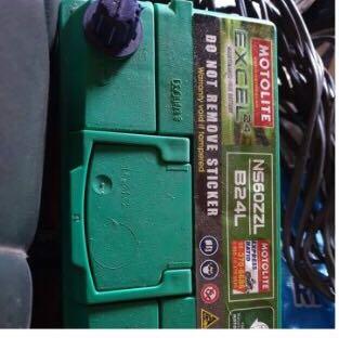 Motolite Excel Car Battery (unused), Car Parts & Accessories on Carousell